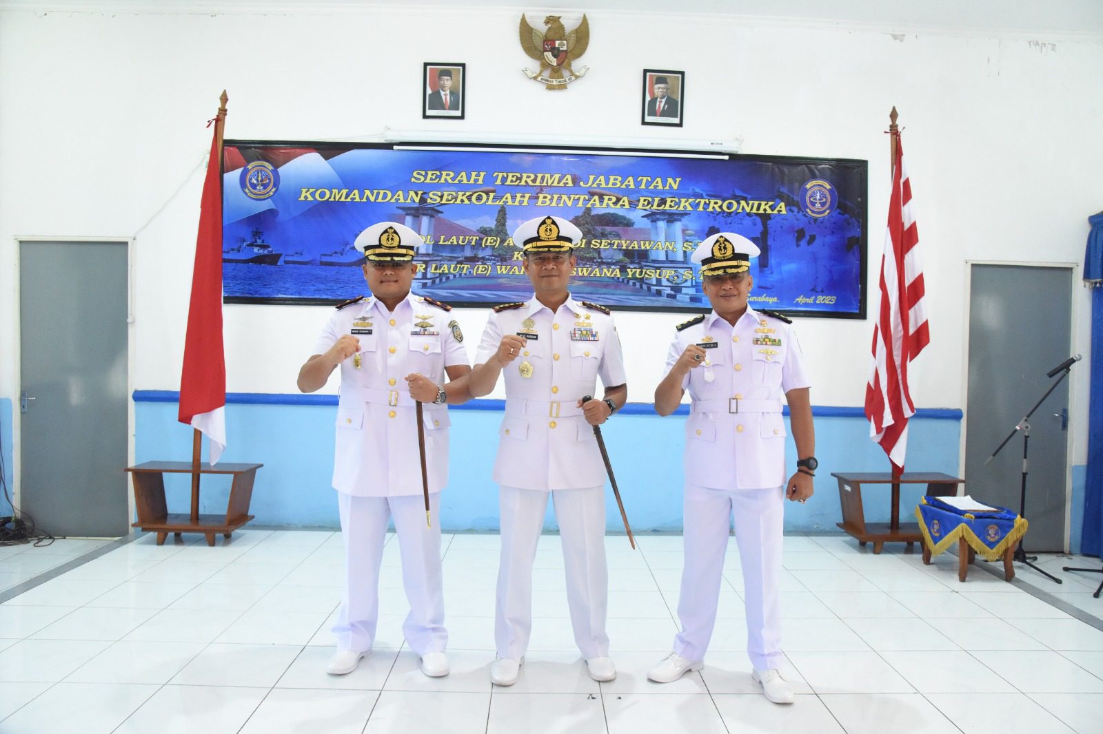 Mayor Laut (E) Wahid Riswana Yusup Jabat Komandan Sebalek Pusdiklek ...